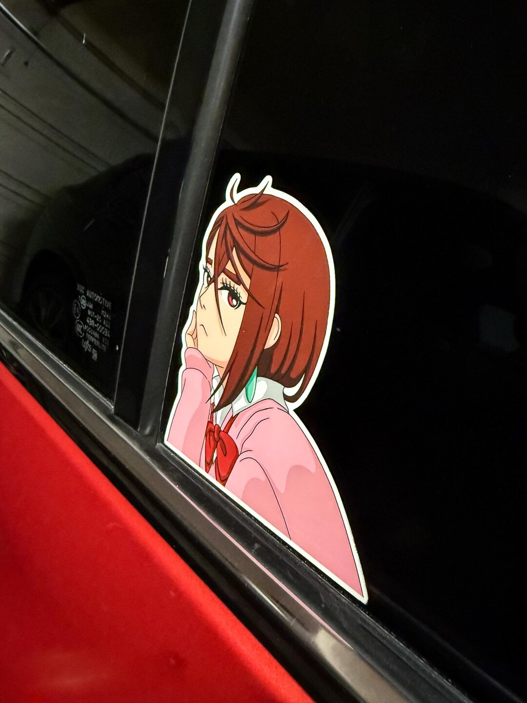 Momo Ayase (dan Dan Dan) Decal Sticker - Etsy