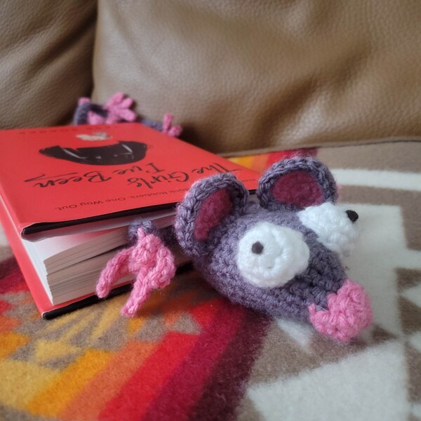 Crochet Rat Bookmark - Etsy