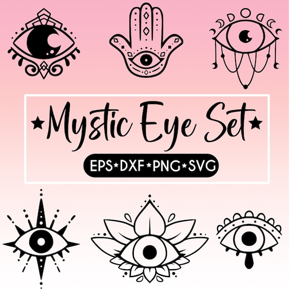 Mystic Eye Svg - Etsy