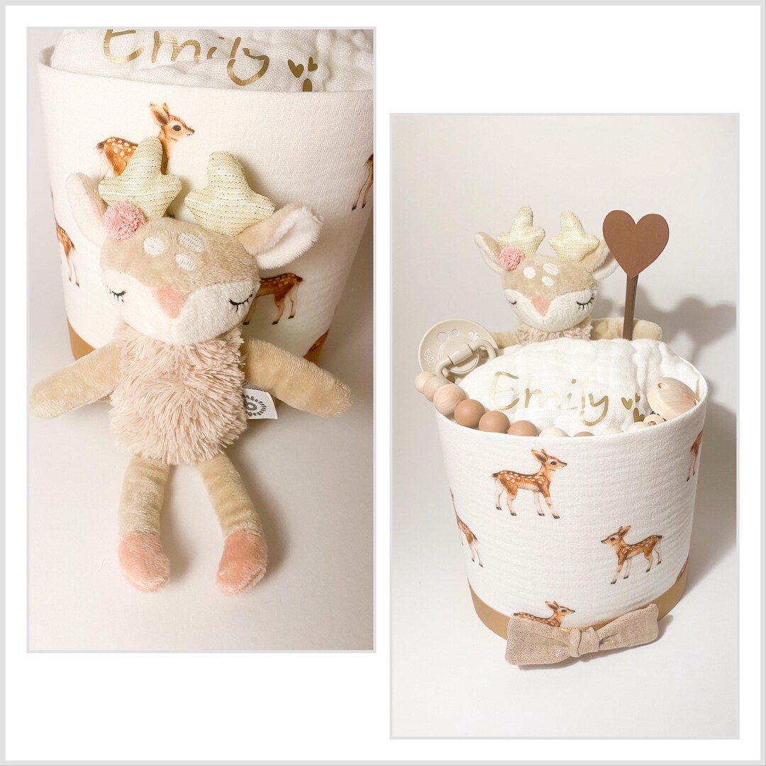 Diaper Cake Girl | Deer | Baby Shower, Birth Gift - Etsy