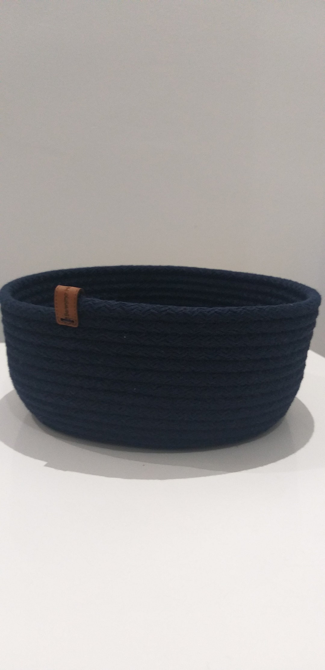 Navy Blue Basket - Etsy