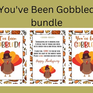 Thanksgiving Staff Appreciation Staff Appreciation You've Been Gobbled ...