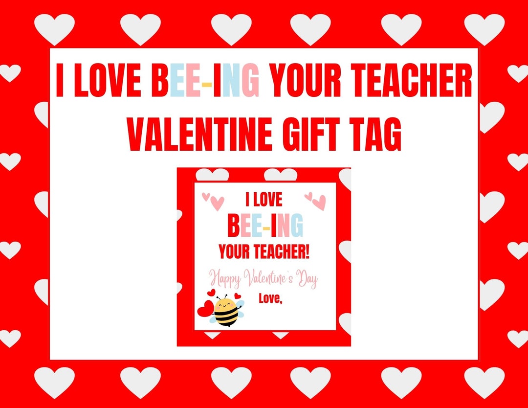 Valentines From Teacher | Editable Valentine Card | Editable Valentine ...