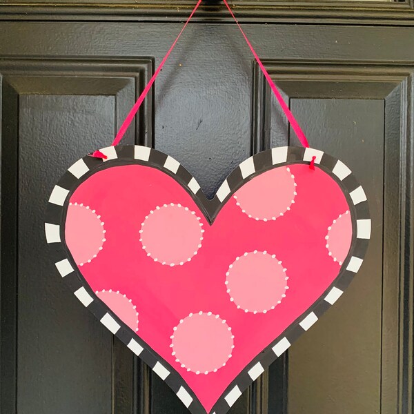 Heart Door Hanger - Etsy