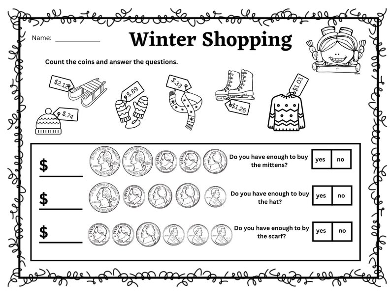 Winter Reading Language Arts Math Social Studies Science - Etsy