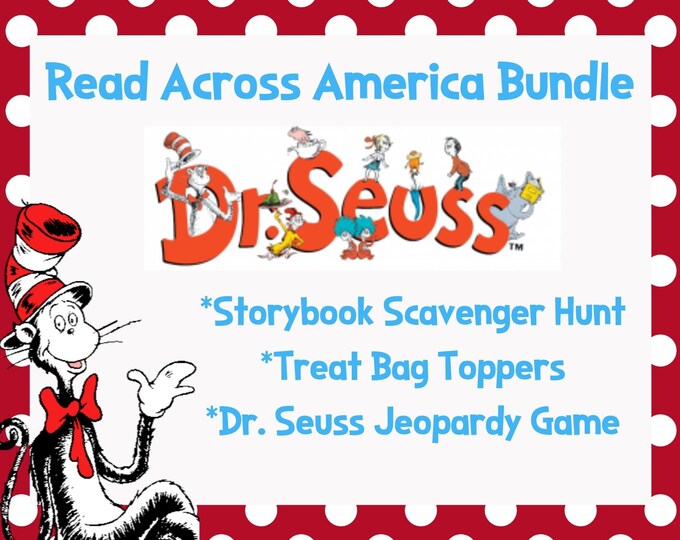 Read Across America Dr. Seuss Dr. Seuss Birthday Dr. Seuss Birthday - Etsy