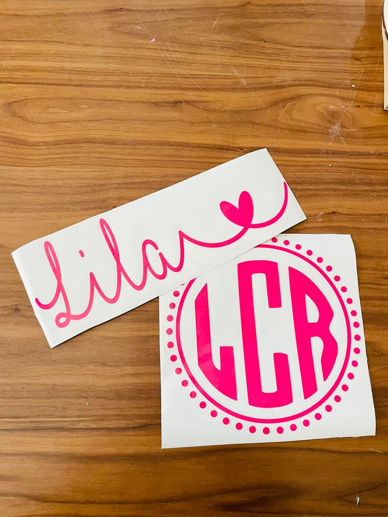 Custom Camp Trunk Monogram Decal Summer Camp Gear - Etsy