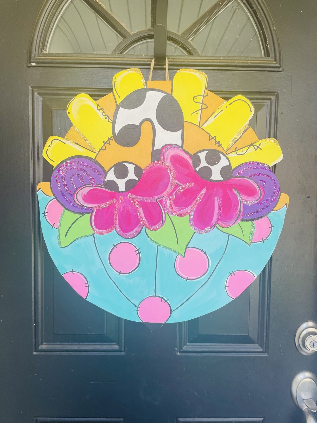 Spring Door Hanger/door Hanger/spring Umbrella Hanger/front Door ...