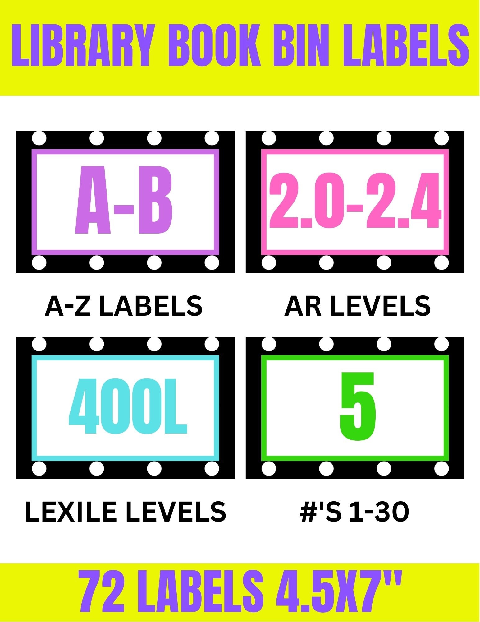 Classroom Library Book Bin Labels | Classroom Library | Book Bin Labels ...