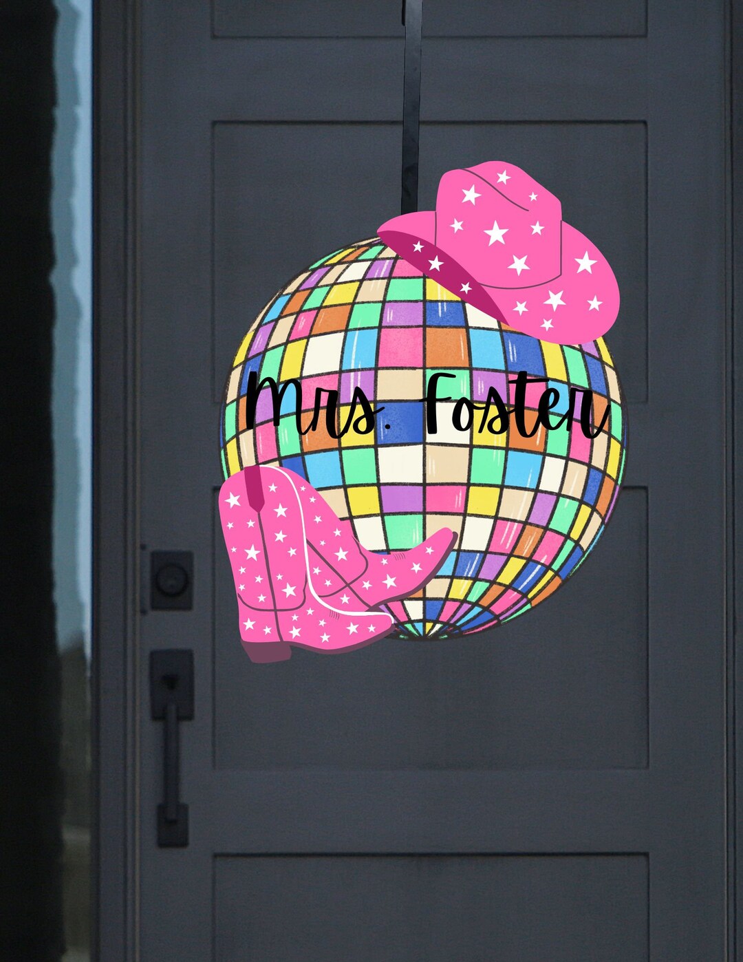 Teacher Door Hanger/door Hanger/teacher Appreciation Hanger/front Door ...