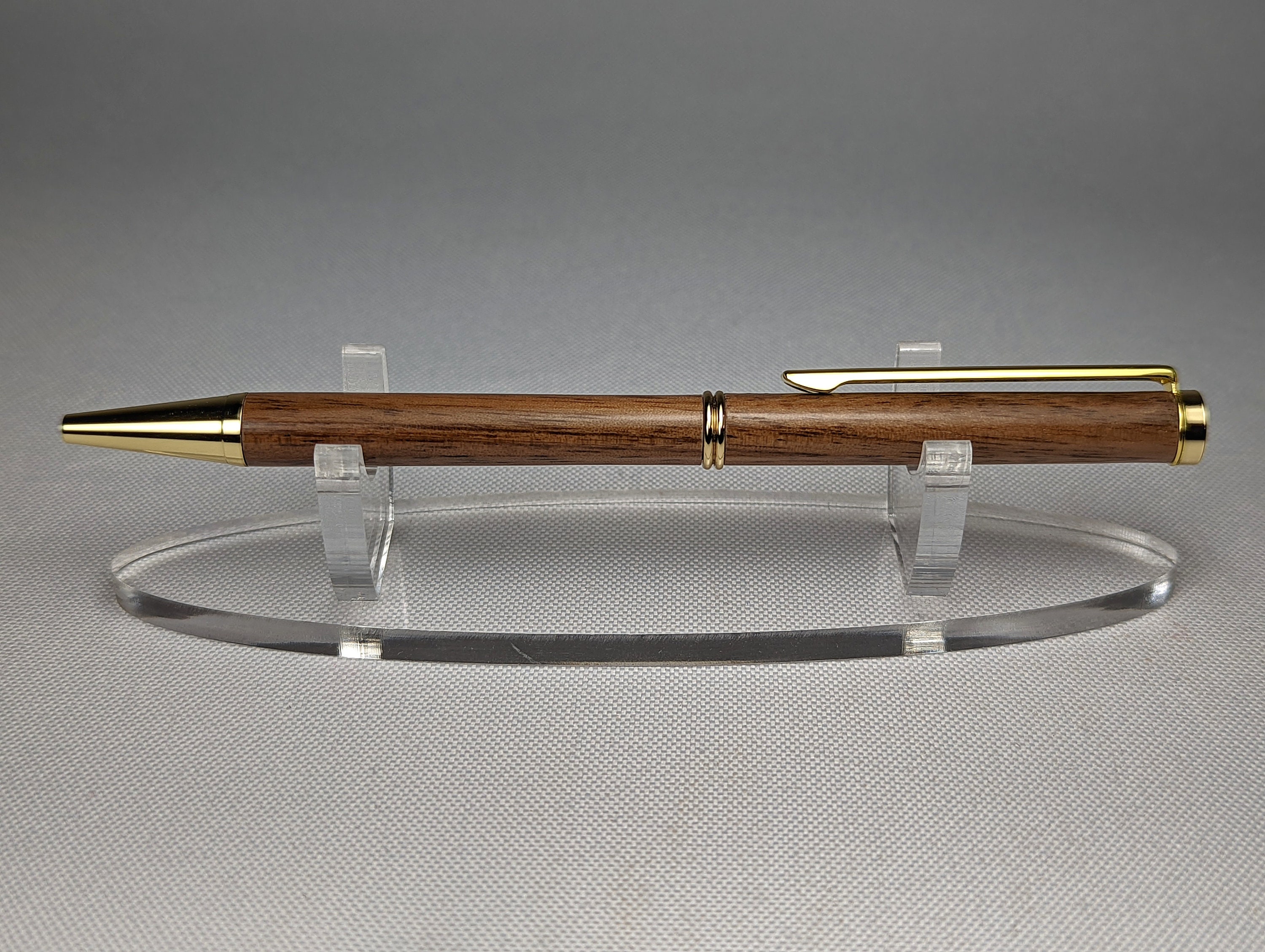 Premium Slimline Ballpoint Wood Pen | Diary Notebook Logbook Journal ...
