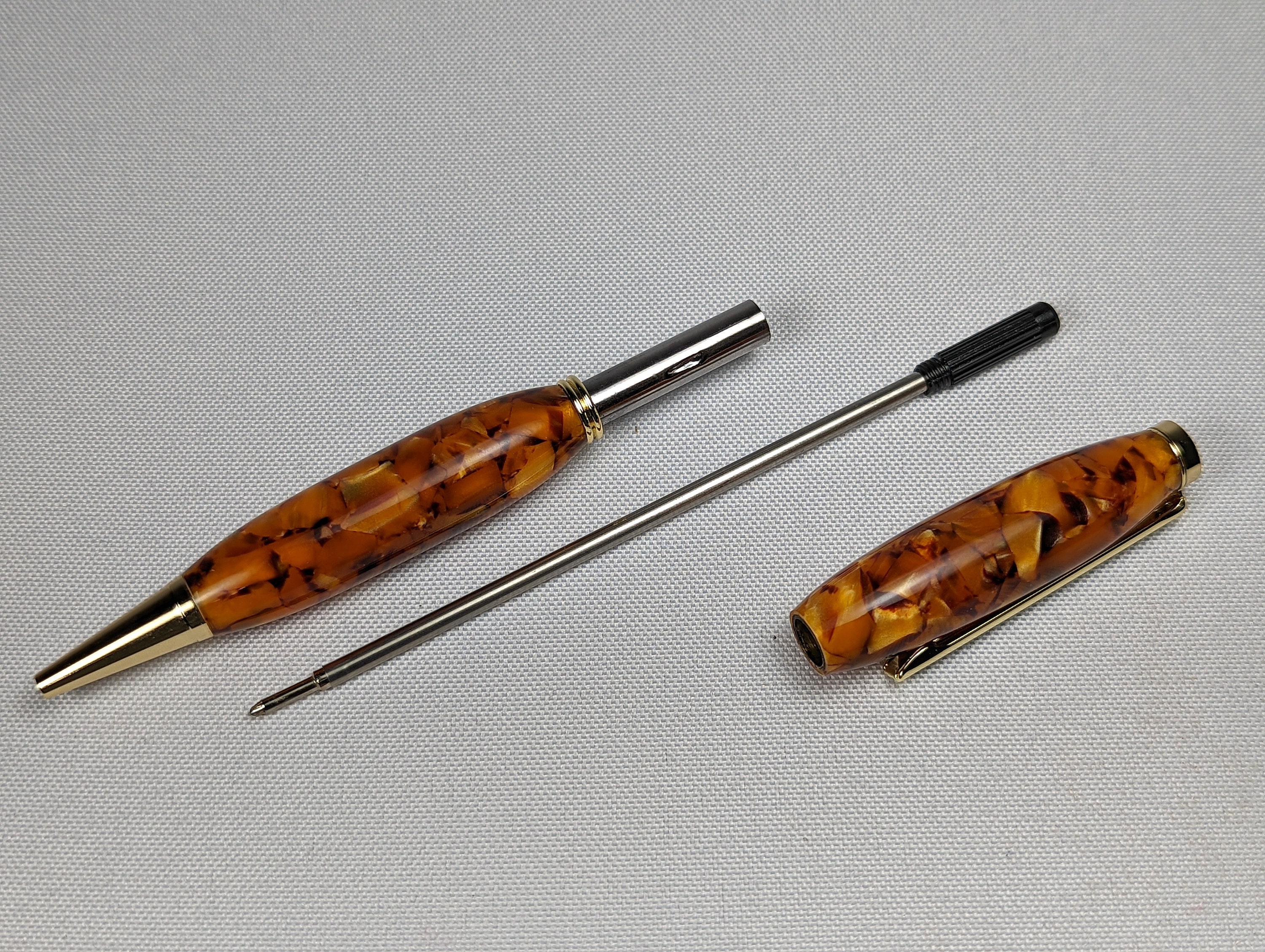 Premium Slimline Ballpoint Wood Pen Diary Notebook Logbook Journal ...
