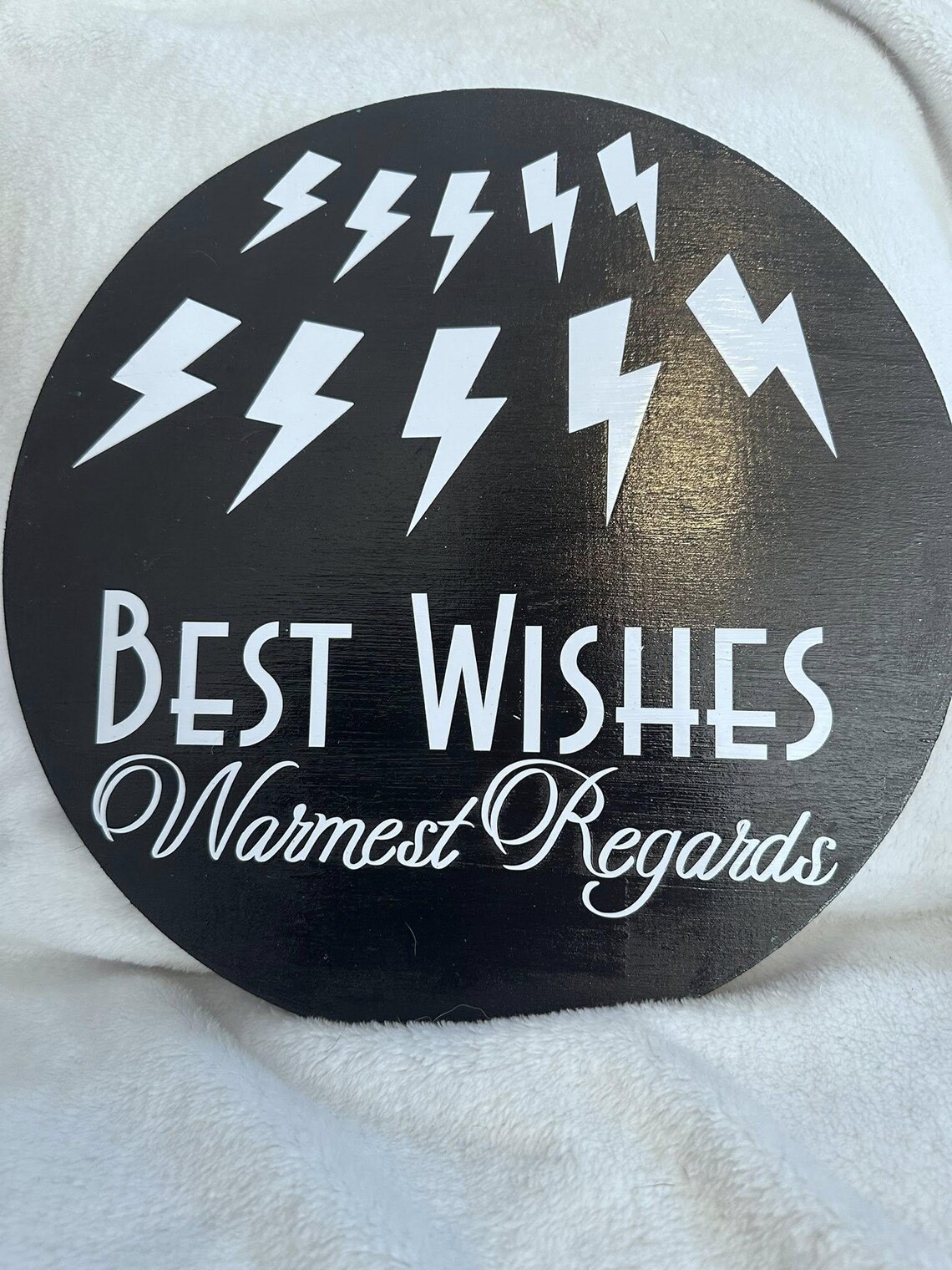 Best Wishes, Warmest Regards Door Sign - Etsy