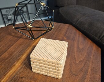 Handmade Rustic Wooden Coasters - Etsy