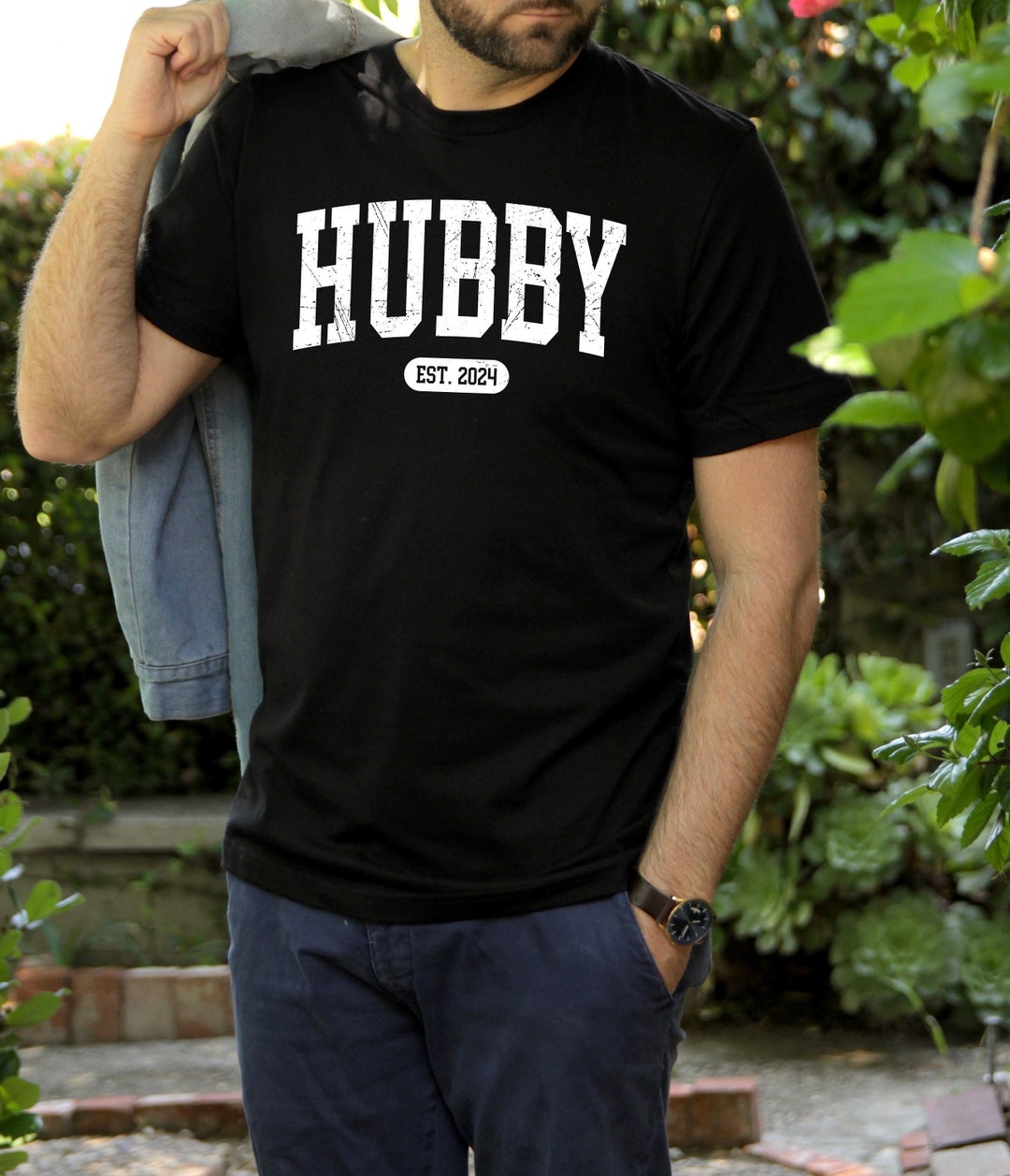 Personalize Hubby Est Shirt, Father's Day Shirt, Gift for Husband Shirt ...
