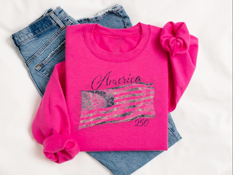 America 250 Sweatshirt, USA 250th Anniversary Shirt, Patriotic Fourth ...