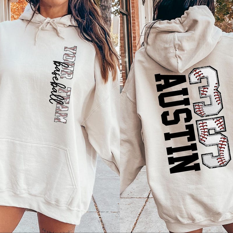 Cute Baseball Hoodies - Etsy