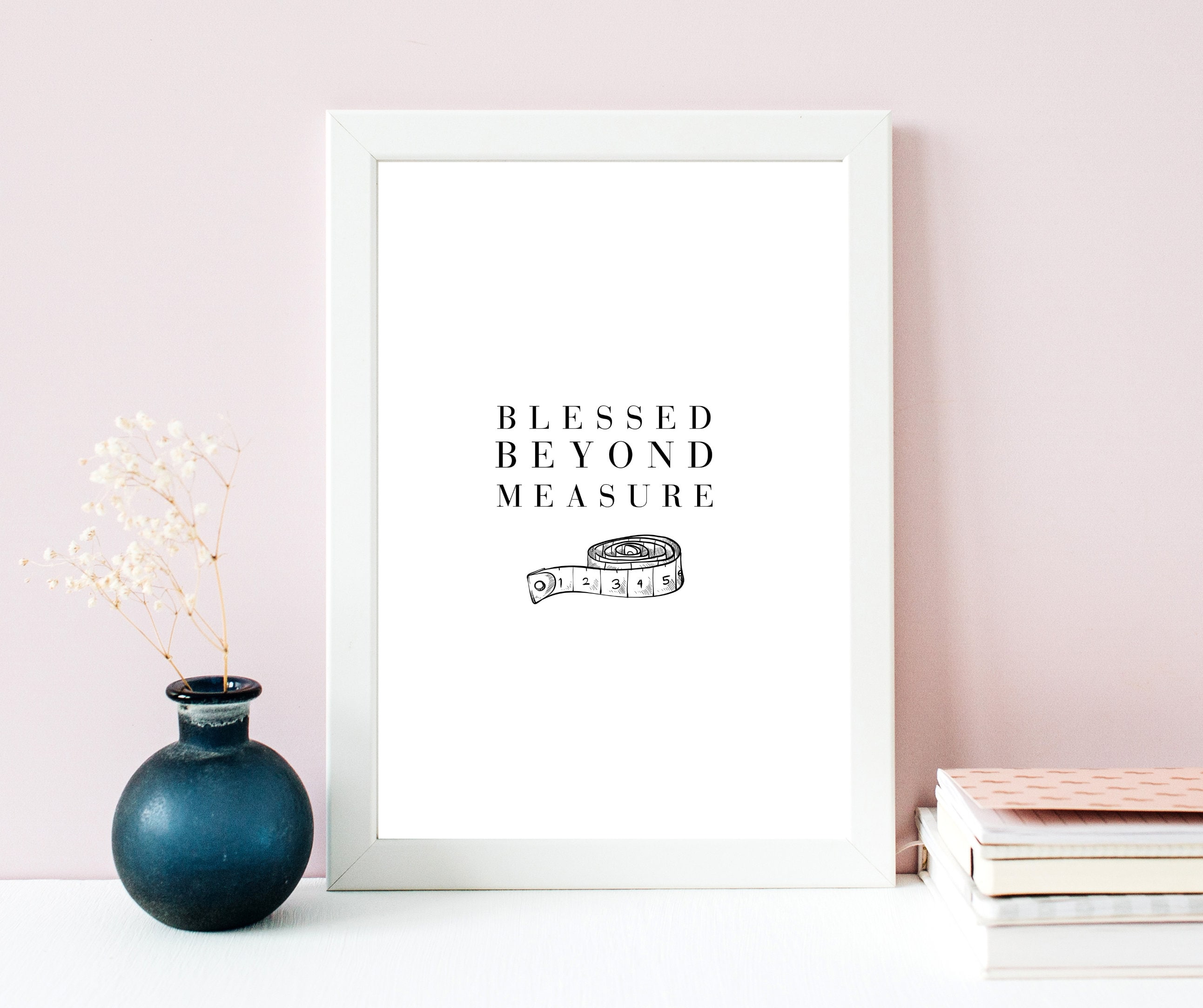 Blessed Beyond Measure Sewing Printable - Etsy