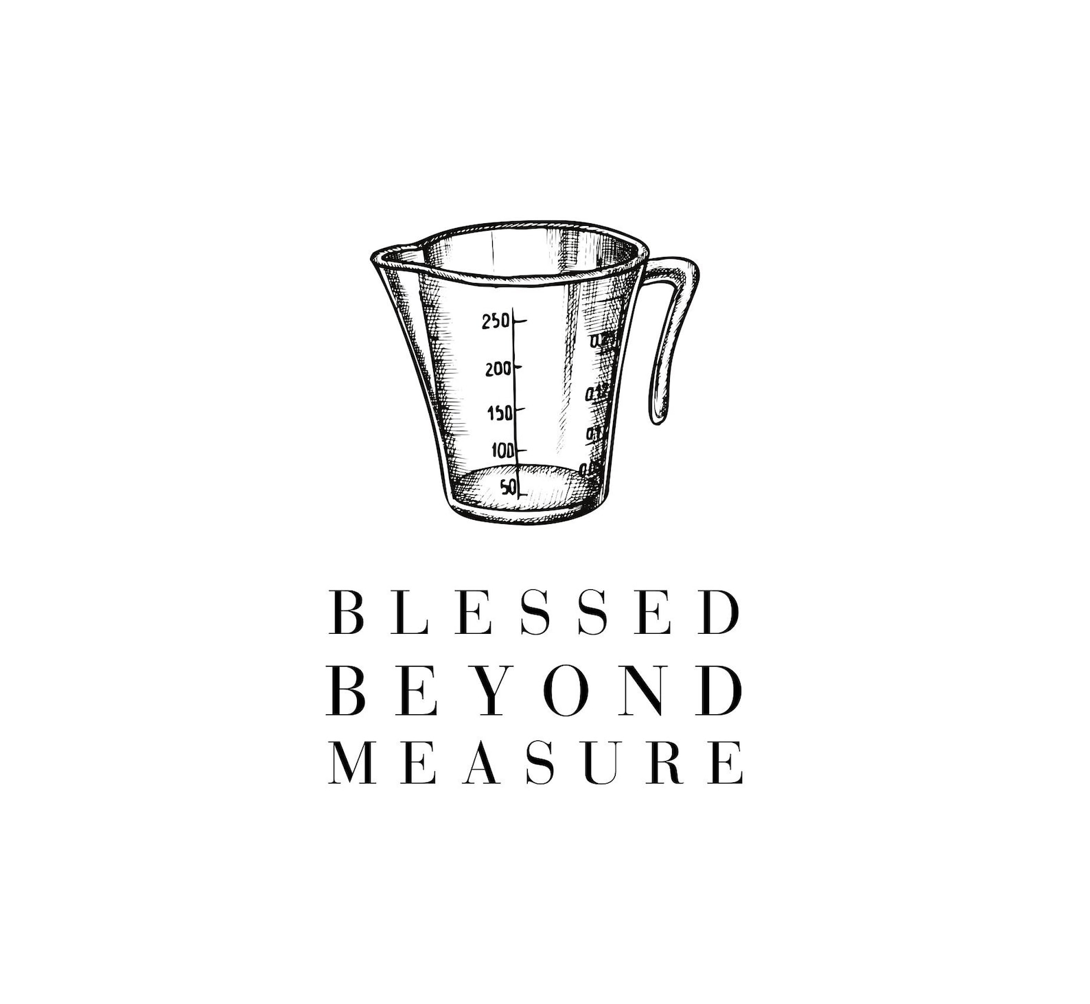 Blessed Beyond Measure Kitchen Printable - Etsy