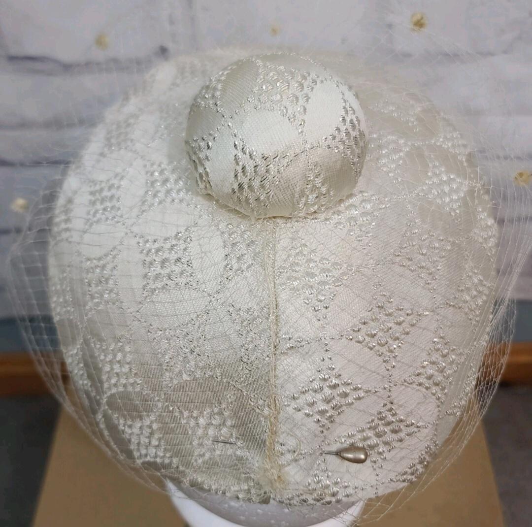 Vintage Ladies Ivory Union Made Hat With Original Box - Etsy