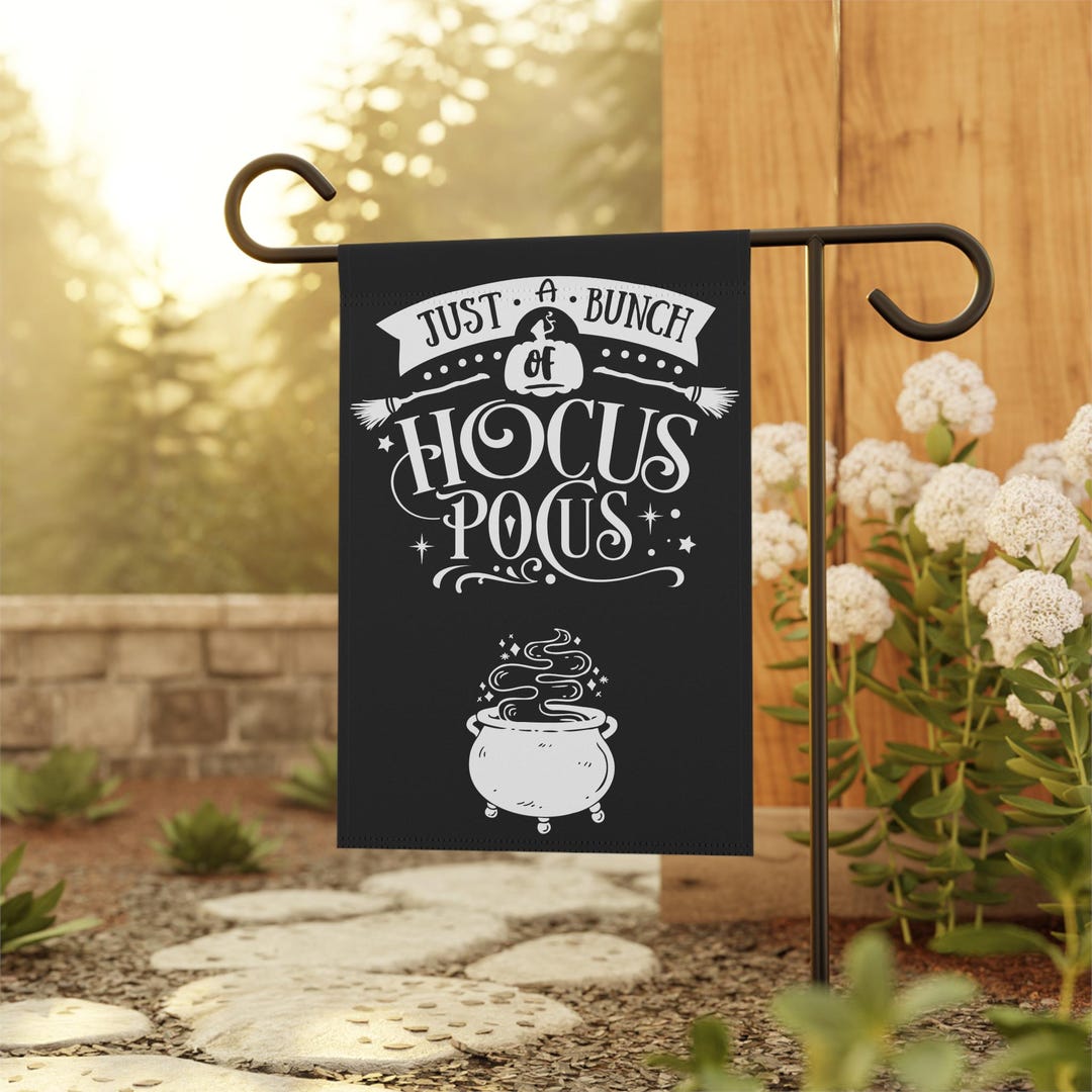 Hocus Pocus Halloween Garden & House Banner - Etsy