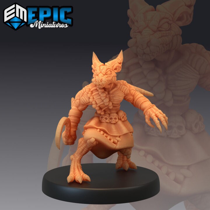Kobold Tribe Epic Miniatures Terrain Scenery Miniature Dark Realms ...