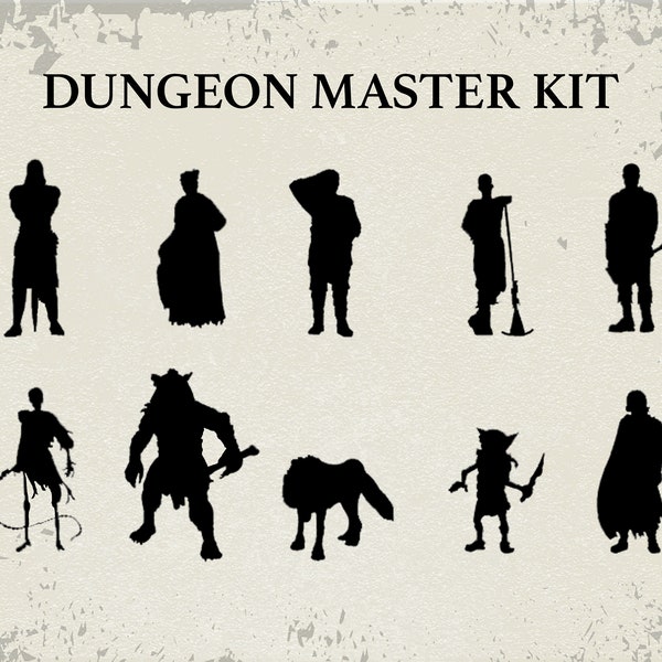 Dnd Paper Miniatures - Etsy