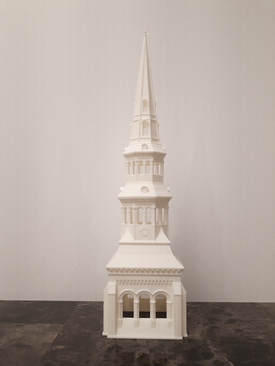 Church Steeple Gothic Tower 3D Printed - Etsy