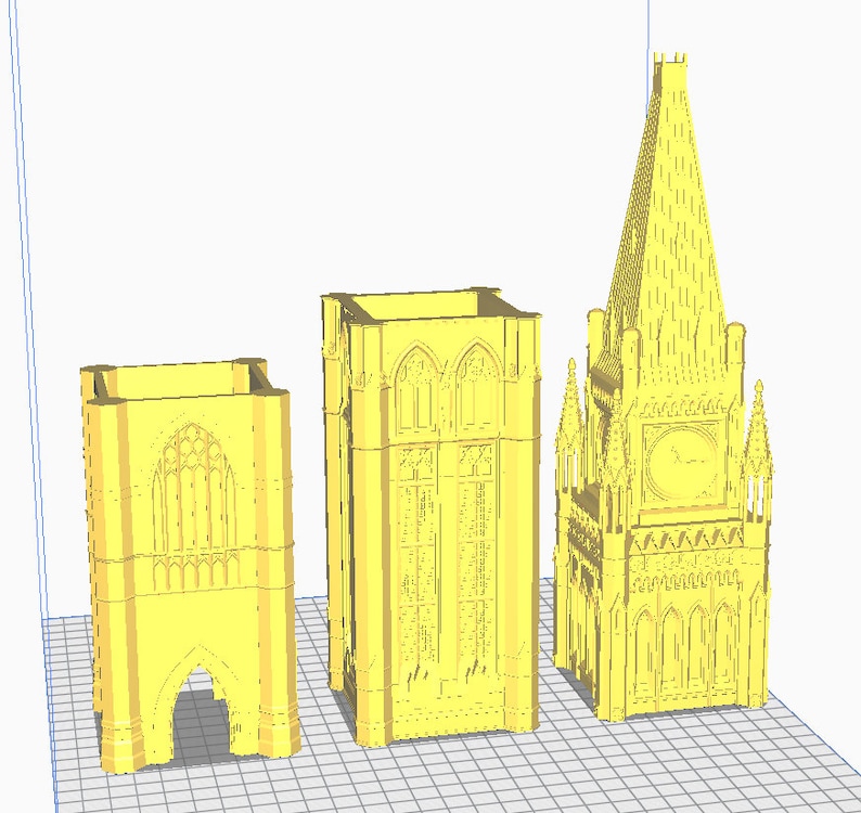 STL File for 3D Printer - Canadian Parliament Peace Tower - Etsy