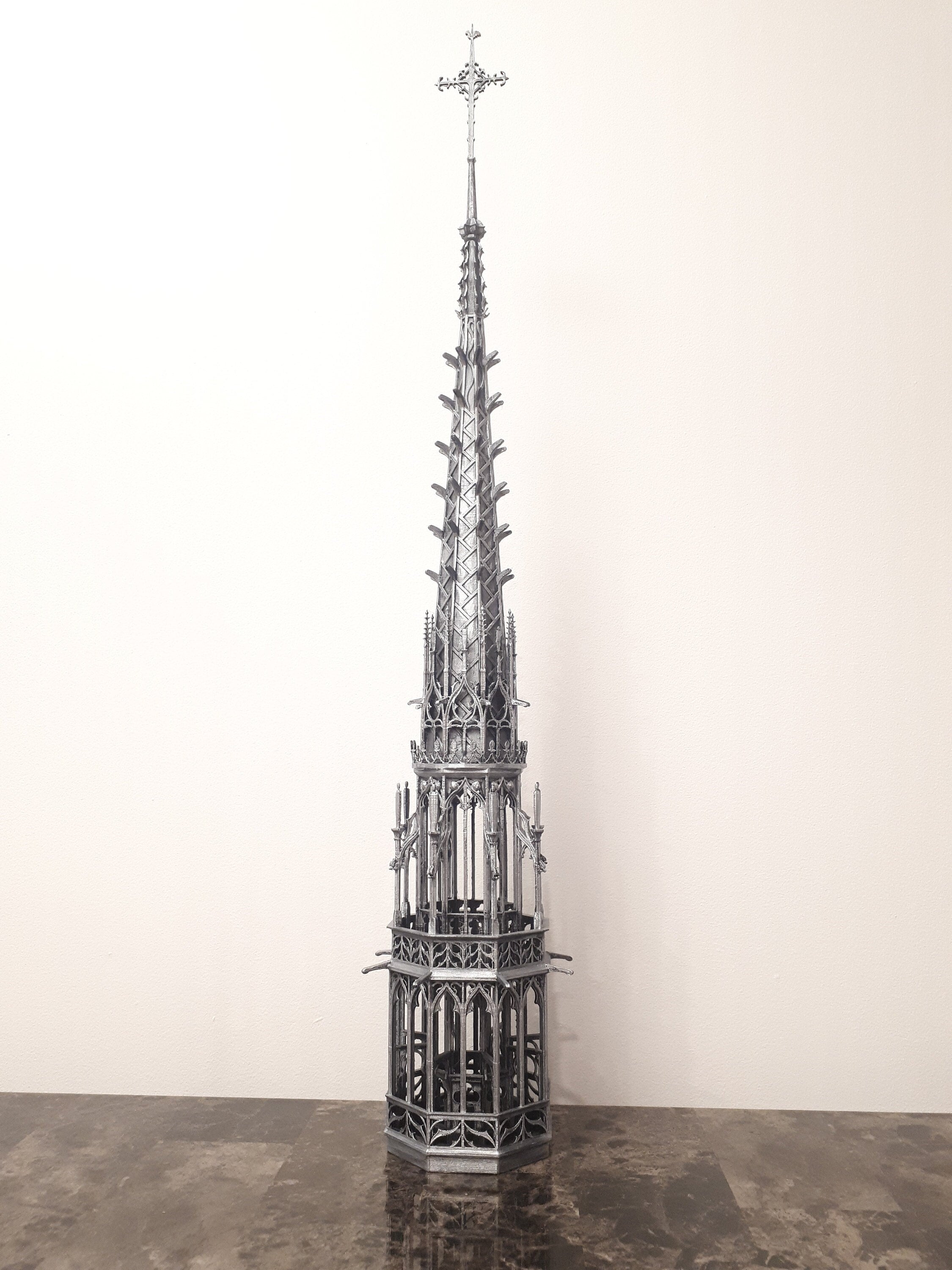 STL File for 3D Printer - Amiens Cathedral - Etsy