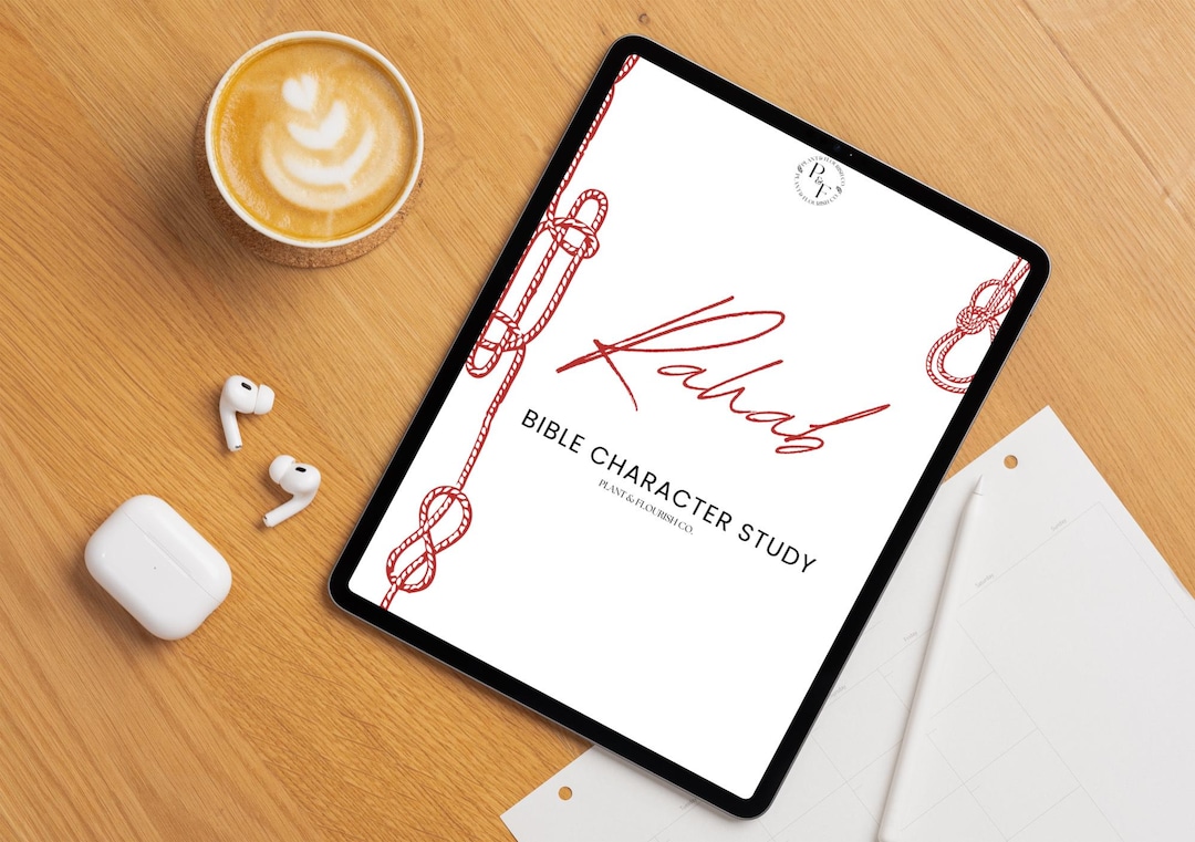 Rahab Bible Study Guide | 6-day Devotional | Printable PDF - Etsy