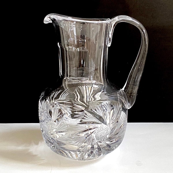 Crystal Pitcher - Etsy
