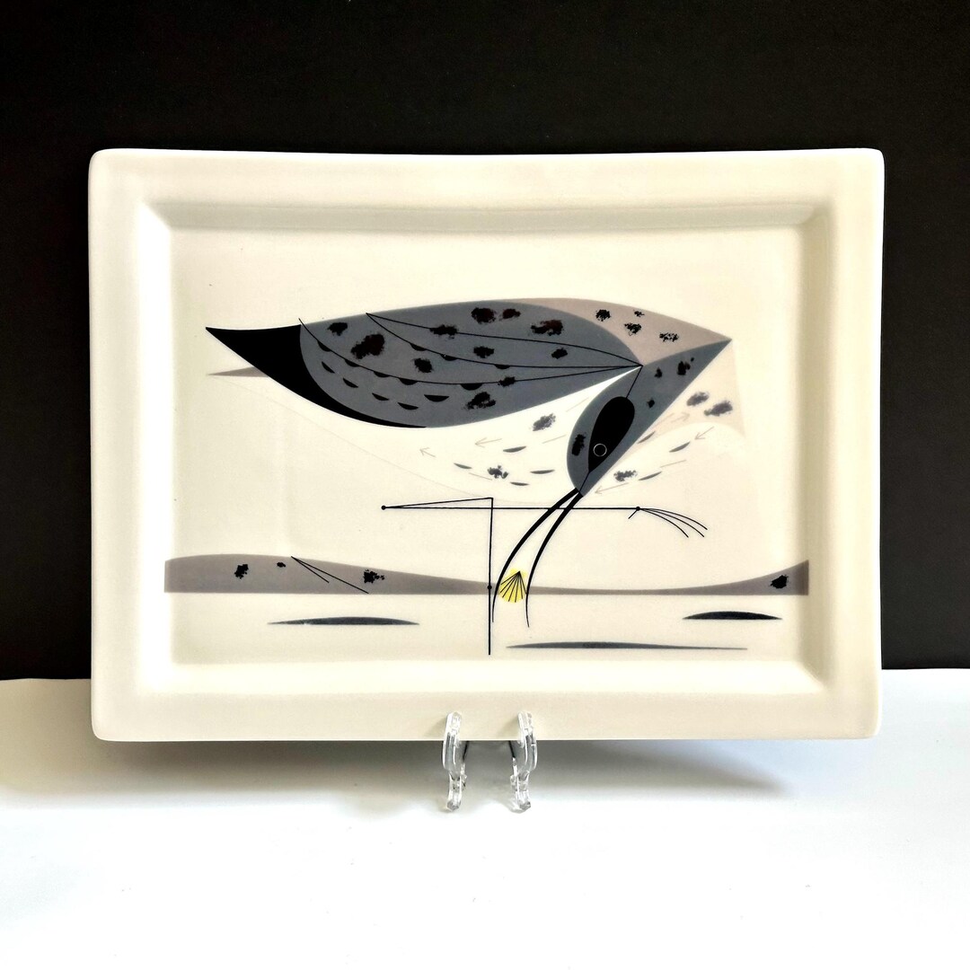 Fishs Eddy Eskimo Curlew Tray, Charlie Harper & Todd Oldham, Bird ...