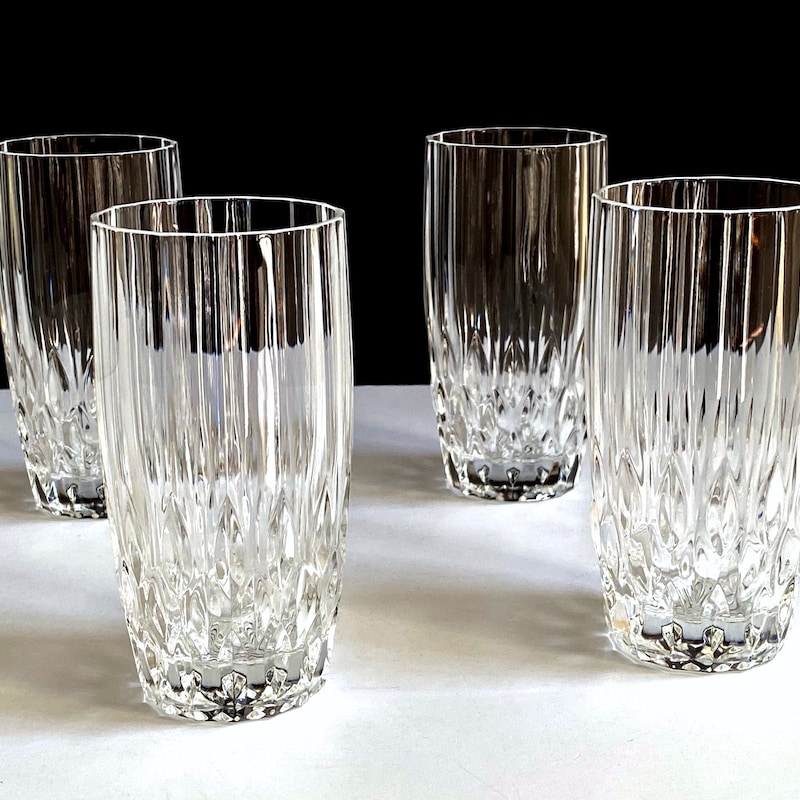 Crystal Drinking Glasses - Etsy