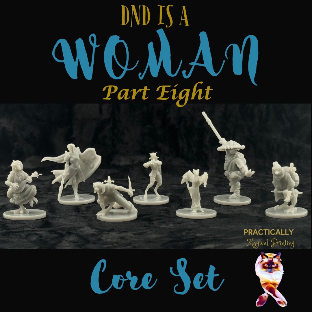Dnd is a Woman - Core Set - Part 8 - Etsy