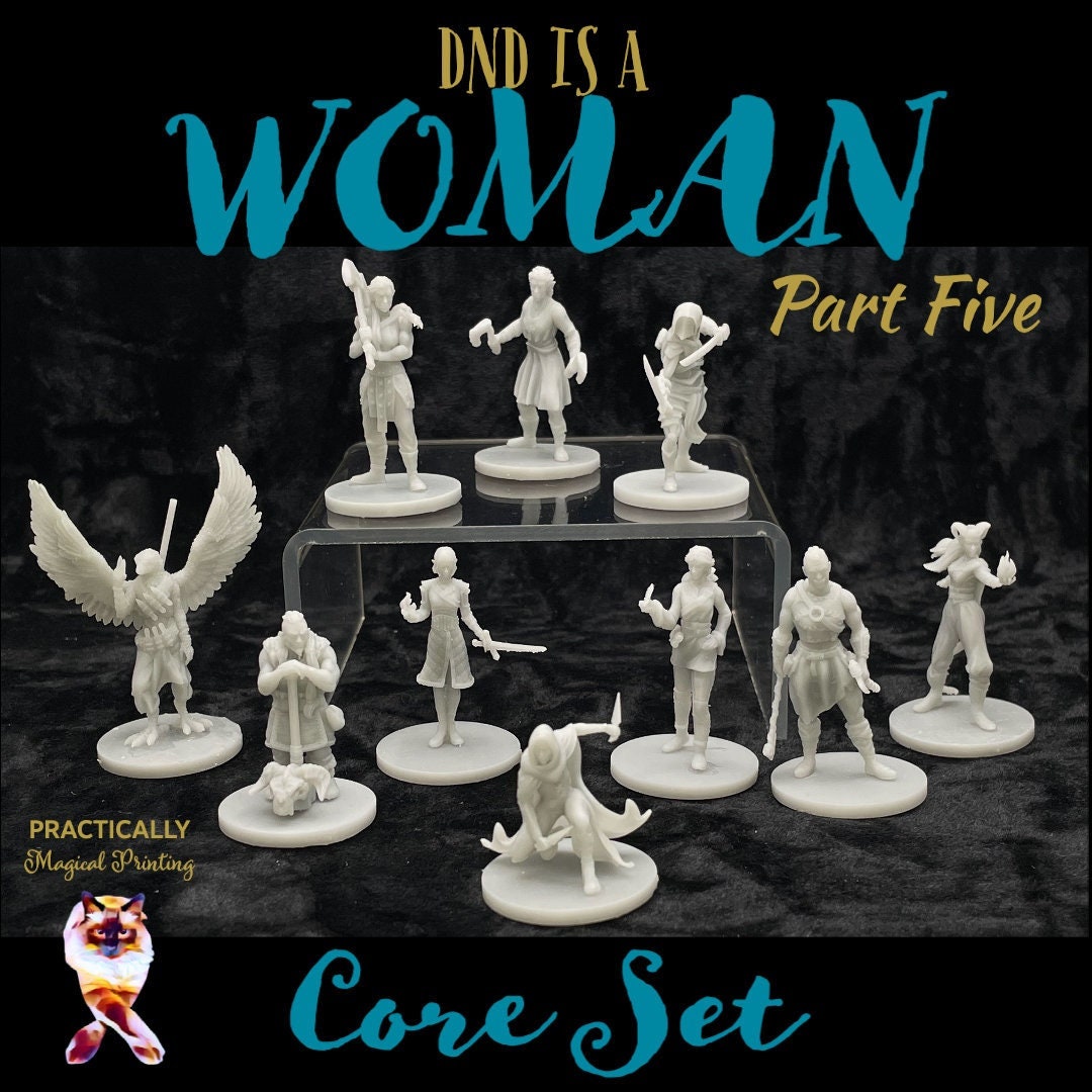 Dnd is a Woman - Core Set - Part 5 - Etsy
