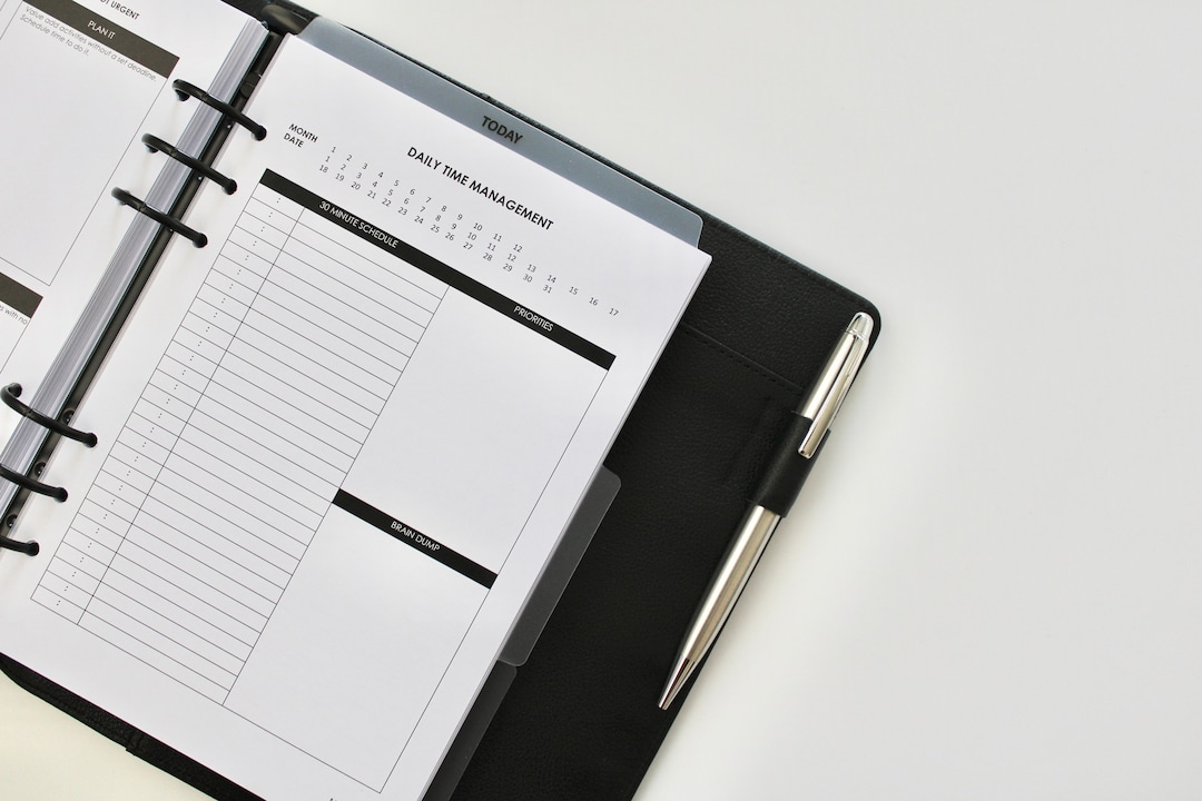 A5 Today Frosted Top Tab Divider - Etsy