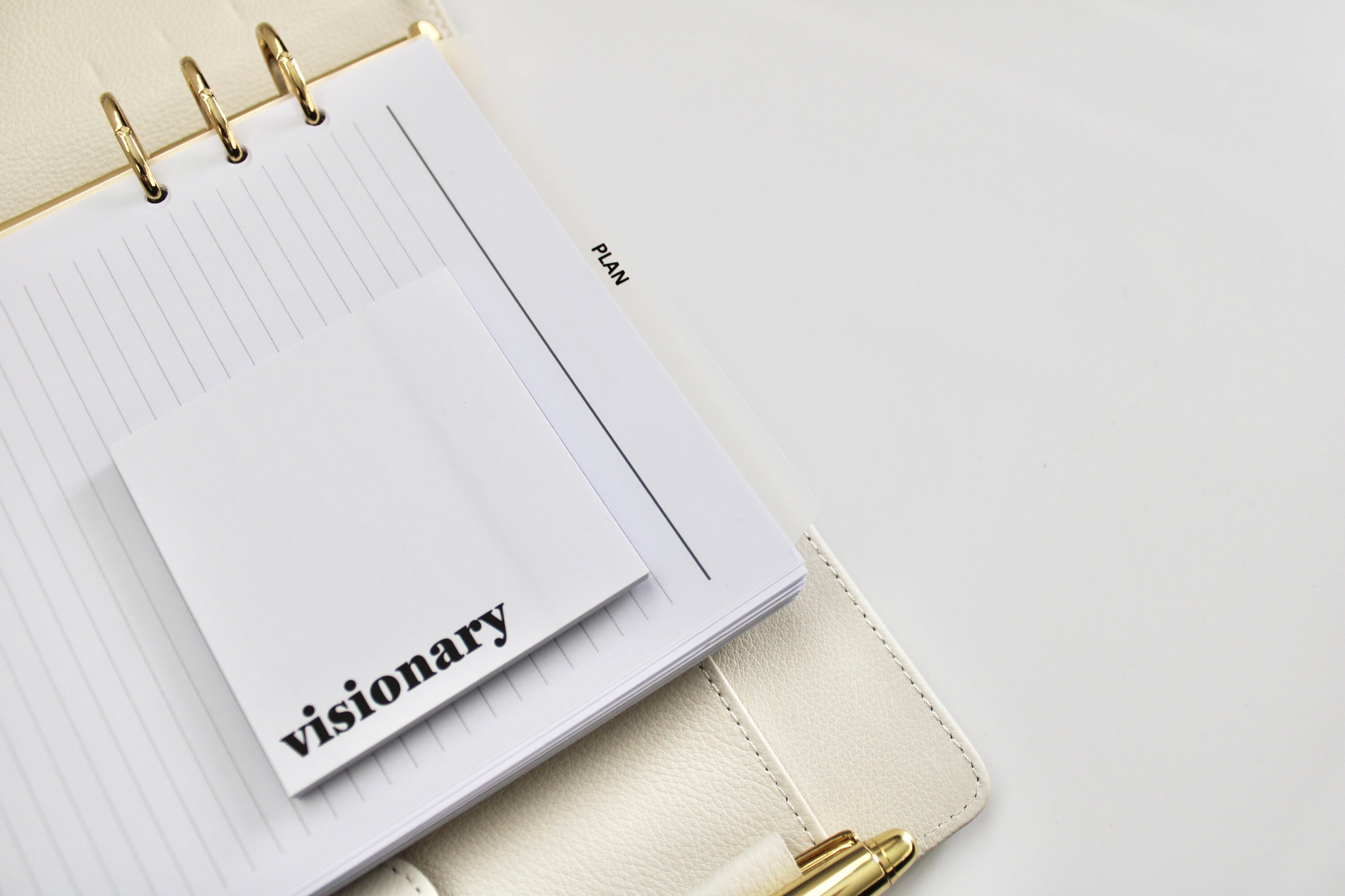 Visionary Sticky Notes 3x3 3 Pads/pack - Etsy