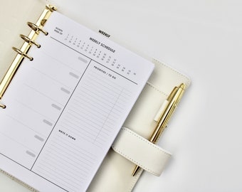 Projects Top Tab Divider A5 Planner Daily Organizer Insert Planner ...