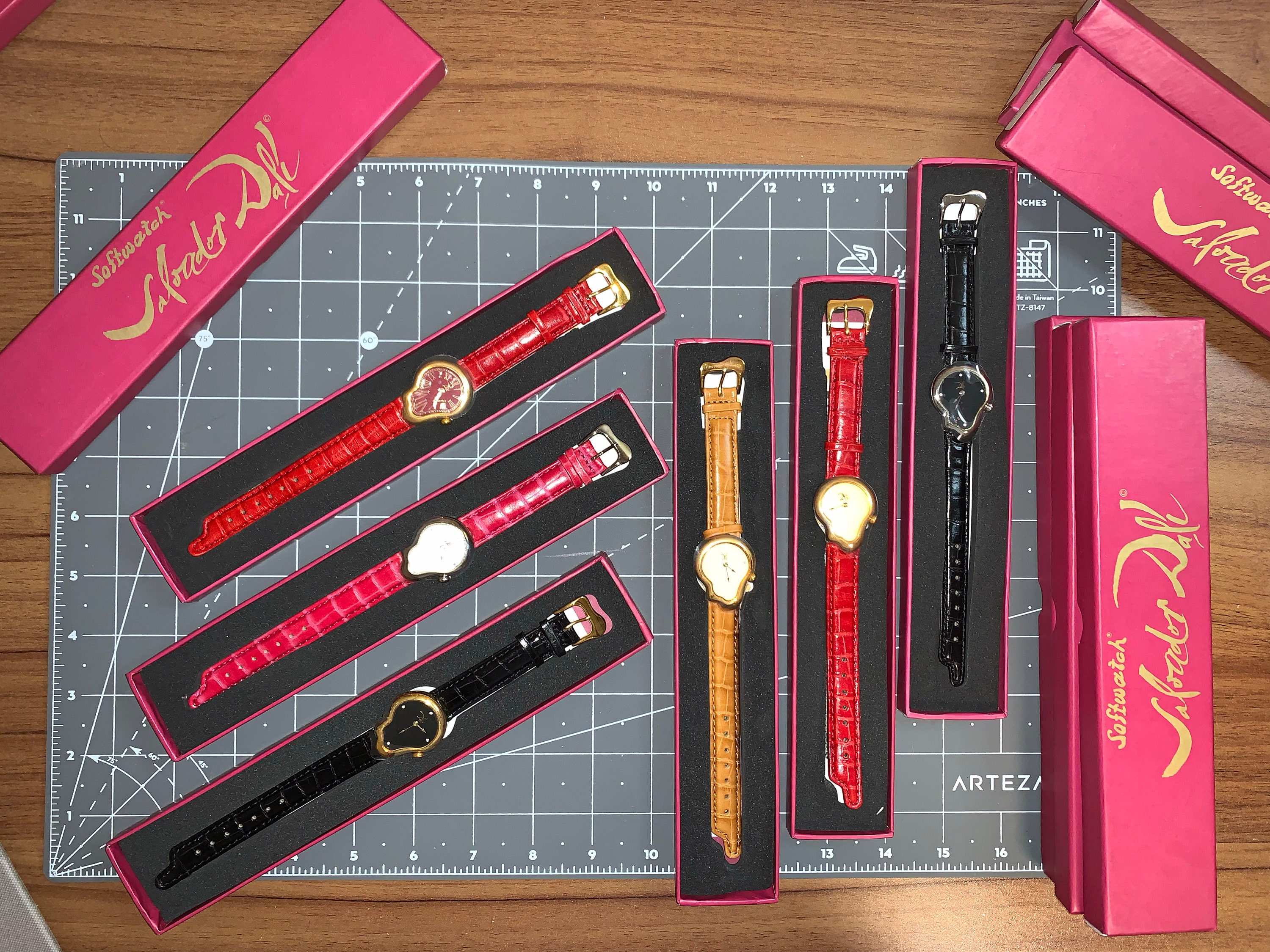 Limited Edition Salvador Dali Melting Clock Watch - Vintage 1990's ...