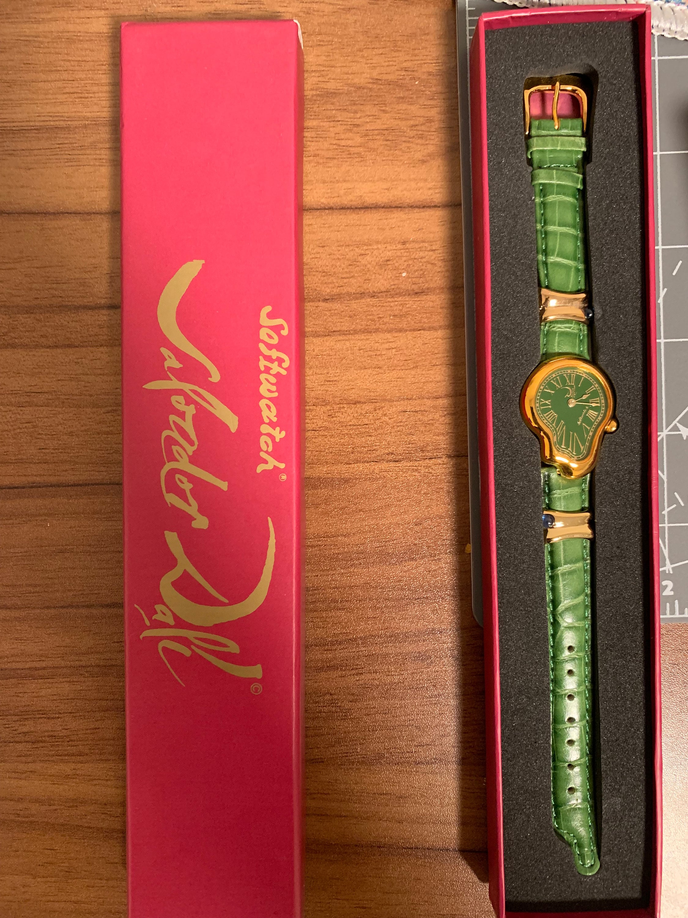 Limited Edition Salvador Dali Melting Clock Watch - Vintage 1990's ...