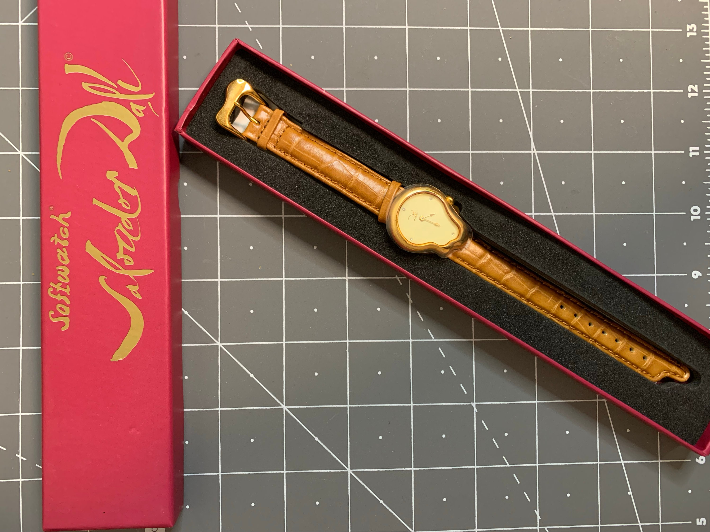 Limited Edition Salvador Dali Melting Clock Watch Vintage - Etsy Canada