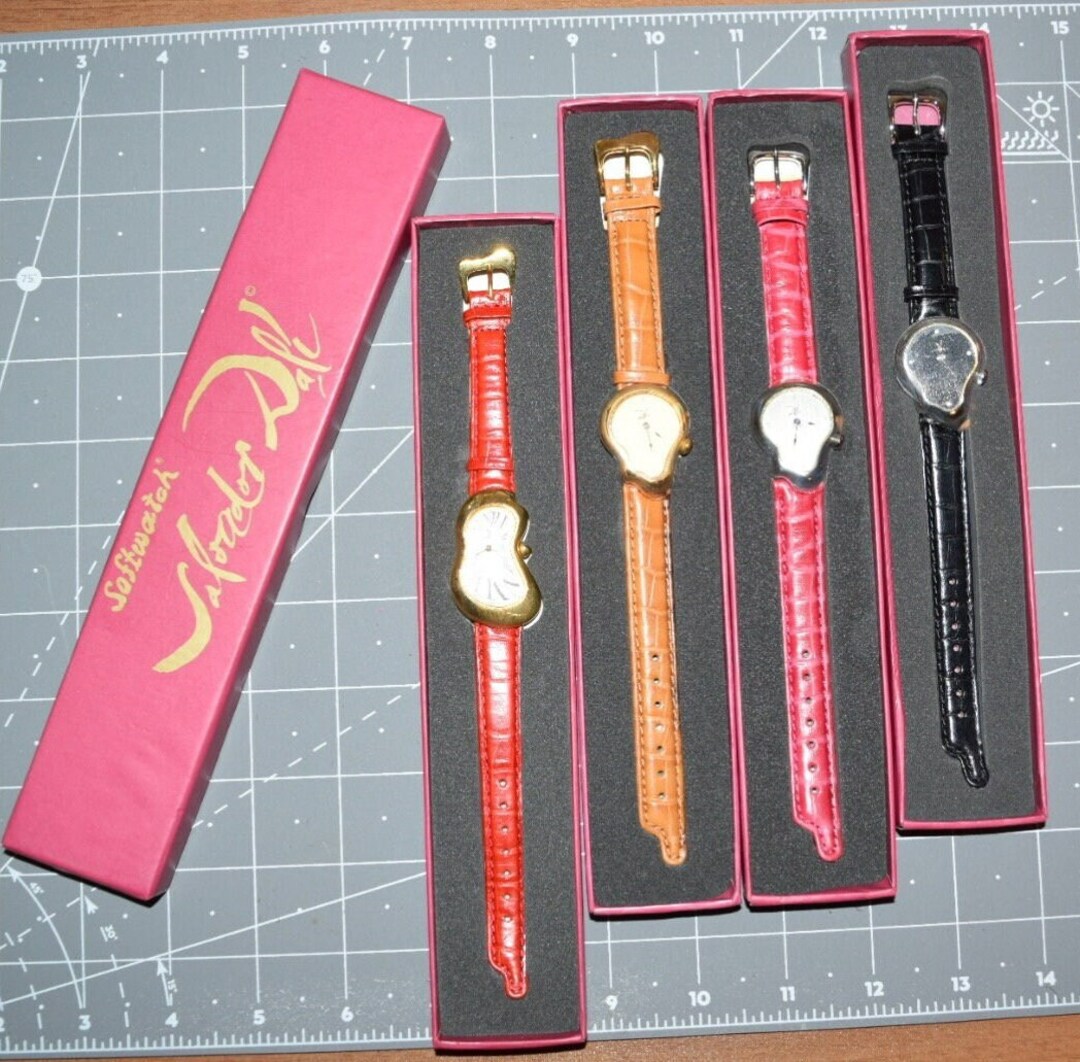 Limited Edition Salvador Dali Melting Clock Watch - Vintage 1990's ...