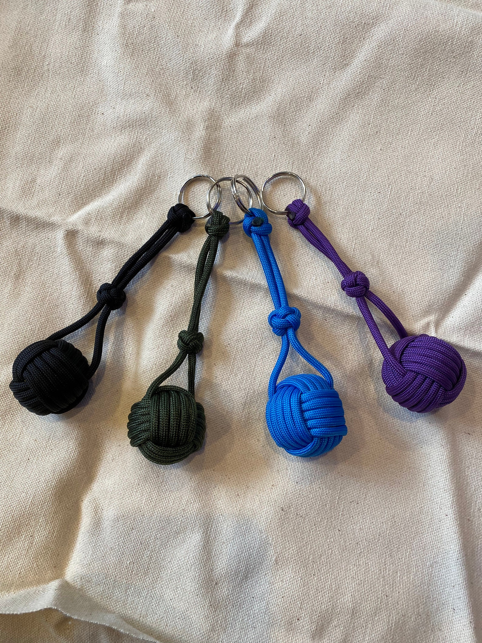 Monkey's Fist Keychain - Etsy Canada