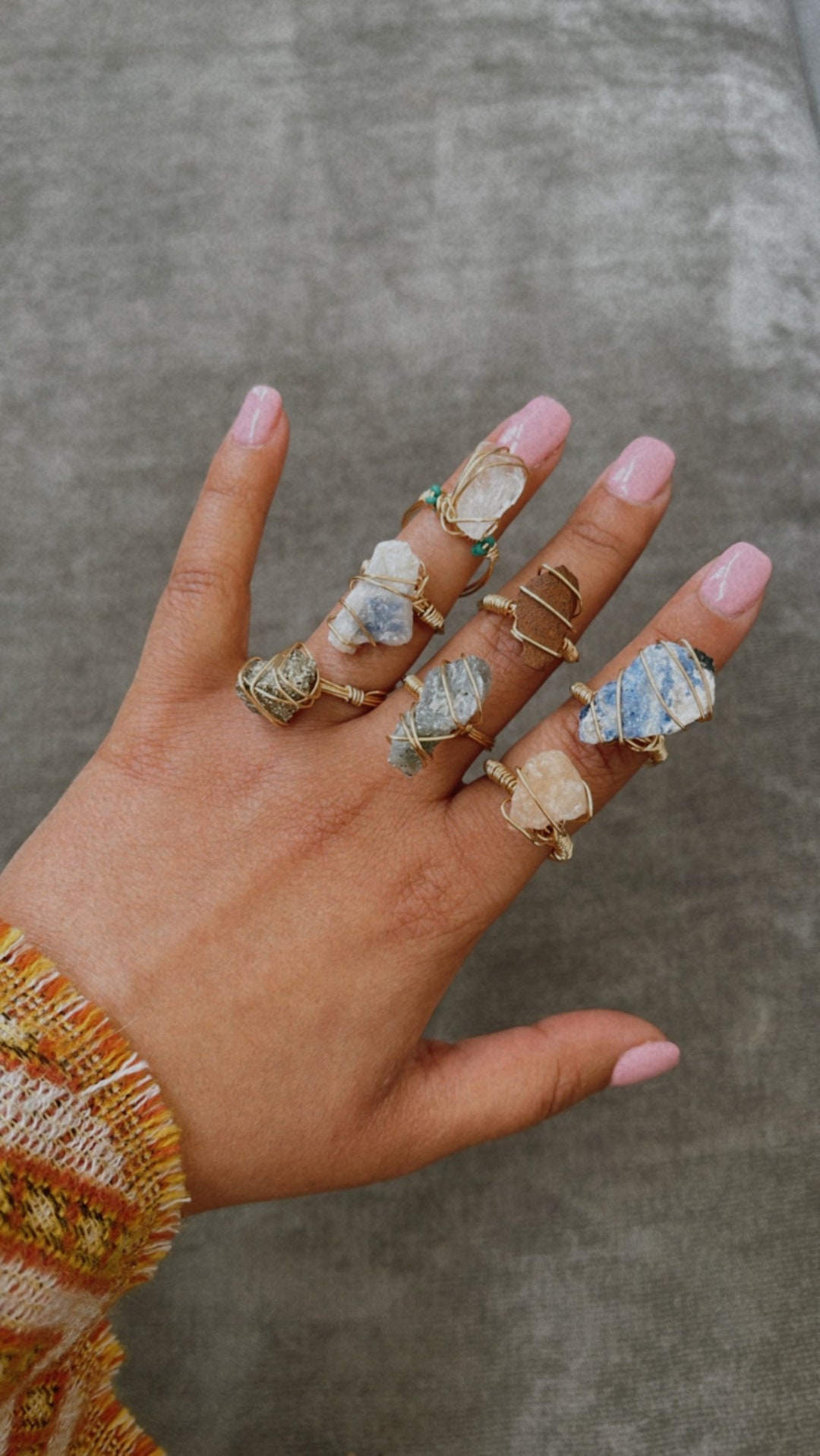 Crystal Statement Rings - Etsy