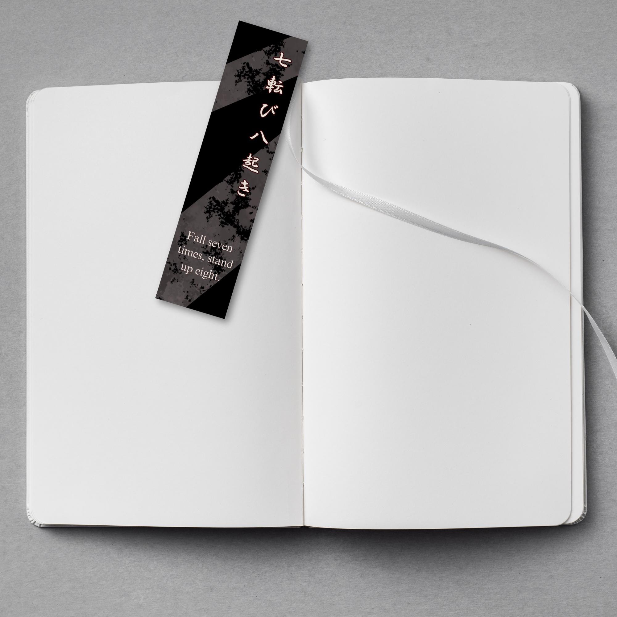 8 Japanese Design Printable Bookmarks – Unique Japanese Word Designs in ...