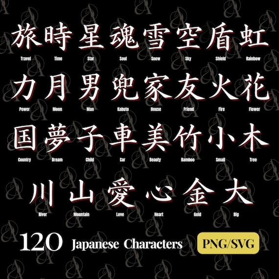 What Does Each Japanese Symbol Mean