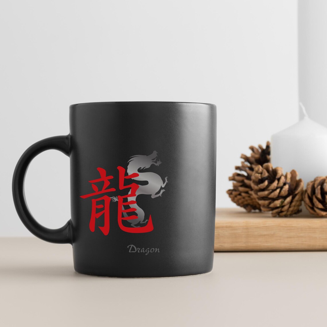 Dragon Kanji SVG Bundle | Japanese Calligraphy Art | Ryu Symbol PNG ...