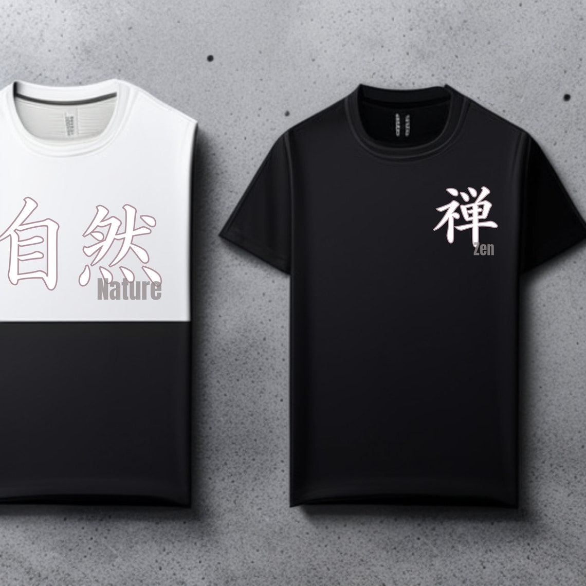 Japanese Word SVG Bundle, Beauty Japanese SVG, Heart Kanji PNG, Love ...