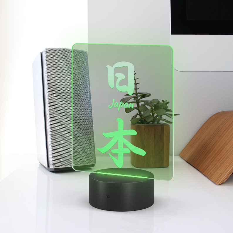 Japan Neon Sign Japanese Kanji Japan Night Light, Modern Style LED Sign ...